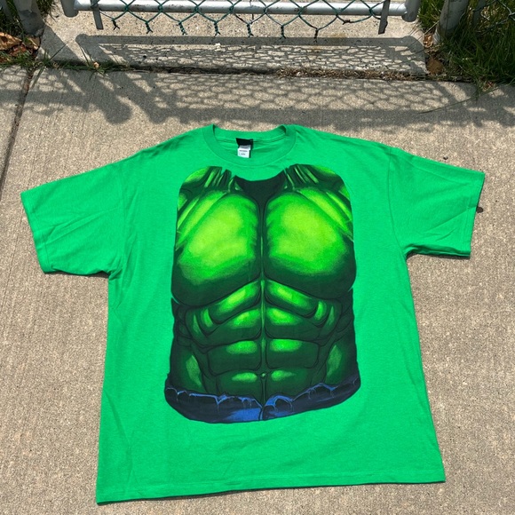 Marvel | Shirts | Vintage Y2k Marvel Hulk Body Tshirt Size Xl | Poshmark